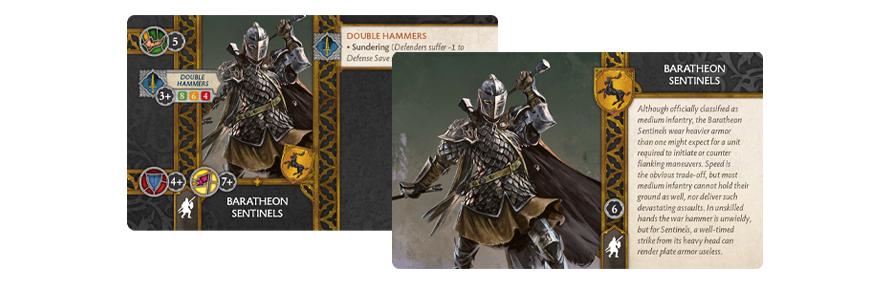 Baratheon Sentinels Song of Ice and Fire Expansion ASOIAF