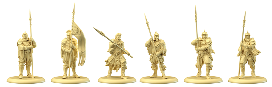 Baratheon Highgarden Pikemen A Song of Ice and Fire Unit Expansion